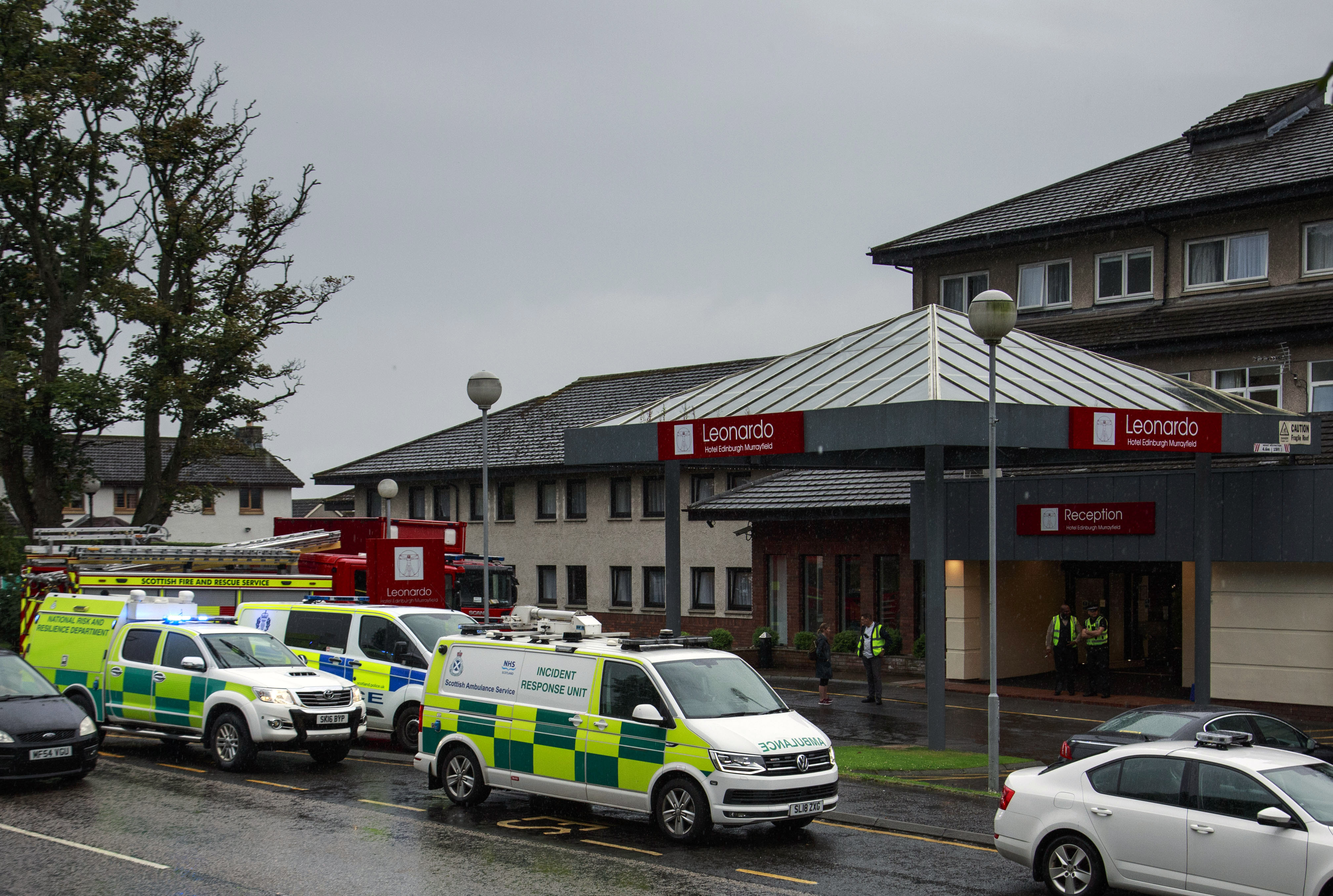 BREAKING: Emergency services attend Clermiston hotel following chemical ...