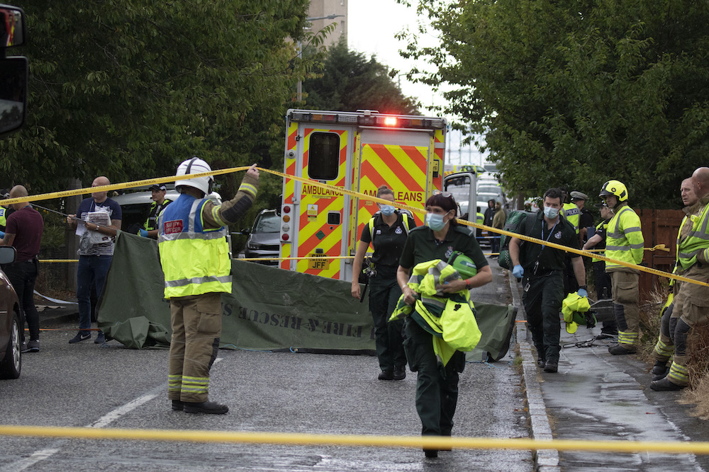 Man seriously injured in Ferry Road Drive collision between car and ...